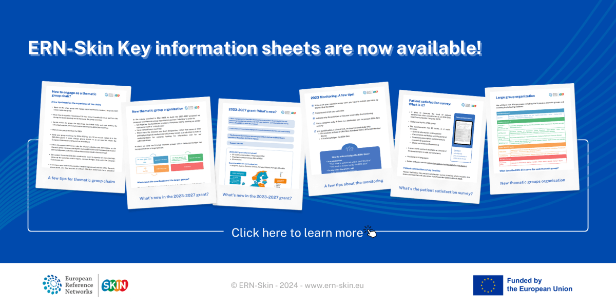 ERN Skin – European Reference Network for rare skin diseases
