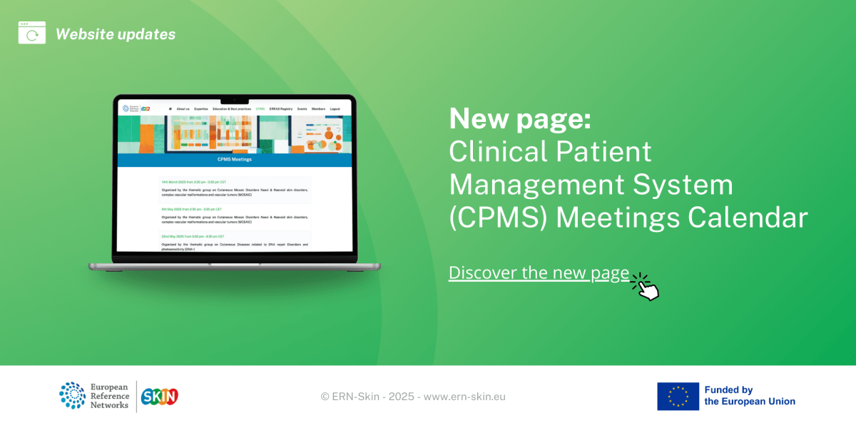 ERN Skin – European Reference Network for rare skin diseases