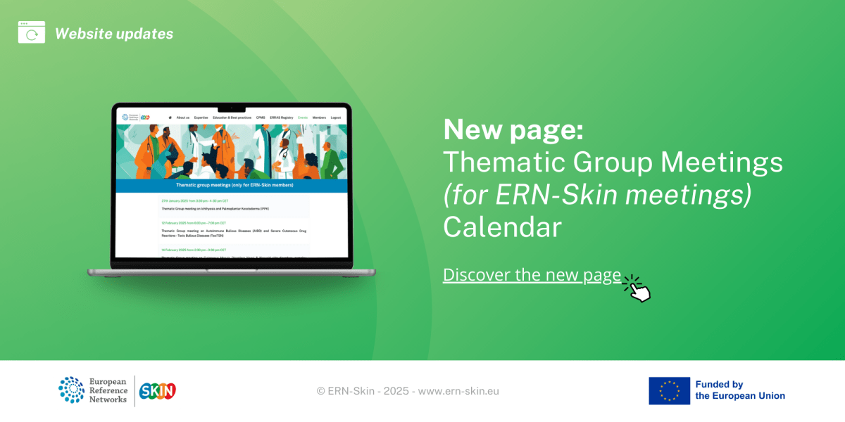 ERN Skin – European Reference Network for rare skin diseases